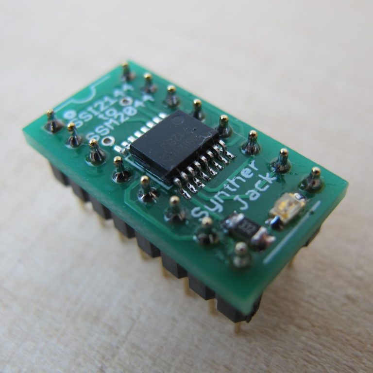 SSI2144 to SSM2044 VCF converter - SyntherJack