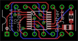 SSI2144 to SSM2044 VCF converter - SyntherJack