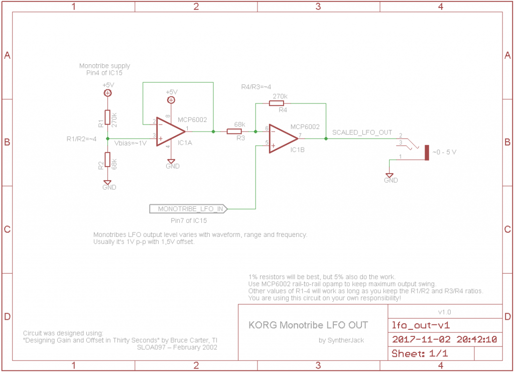 monotribe-LFO-scaler-schematic-syntherjack - SyntherJack