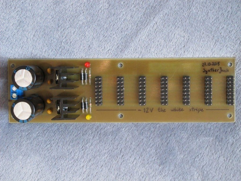 Modular synth wall wart PSU - SyntherJack