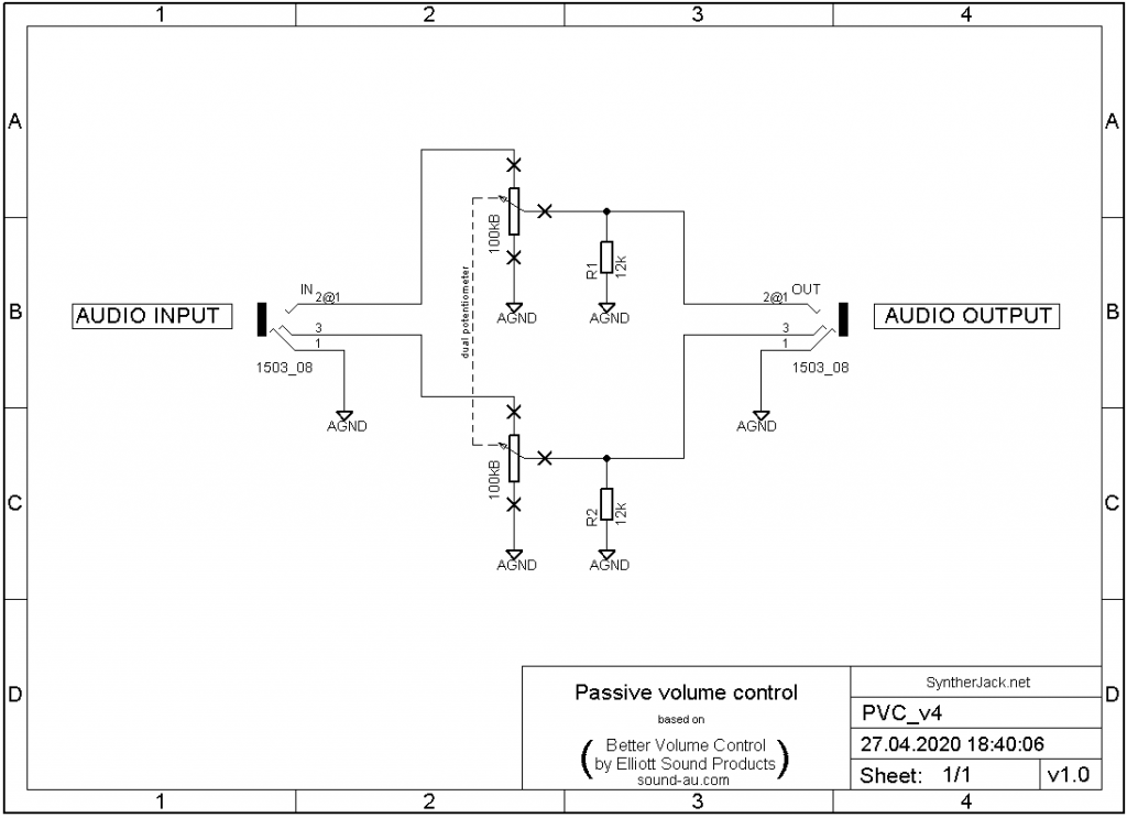 Another Passive Volume Control - SyntherJack Homepage